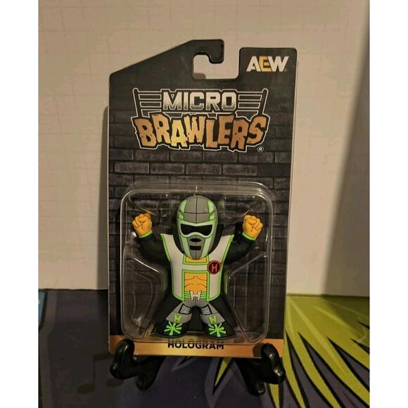 Other | Hologram Micro Brawler All Elite Crate Exclusive Pro Wrestling ...